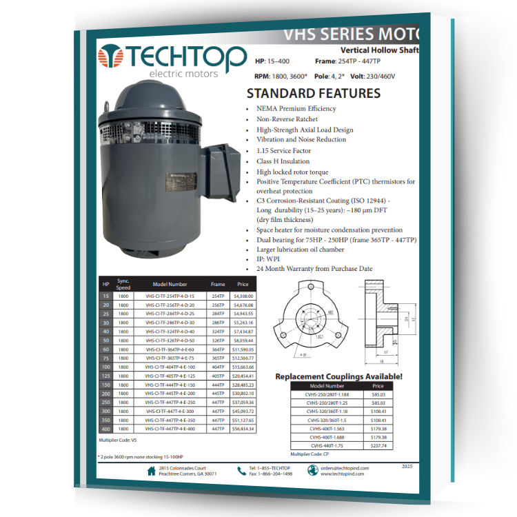 TECHTOP Electric Motors